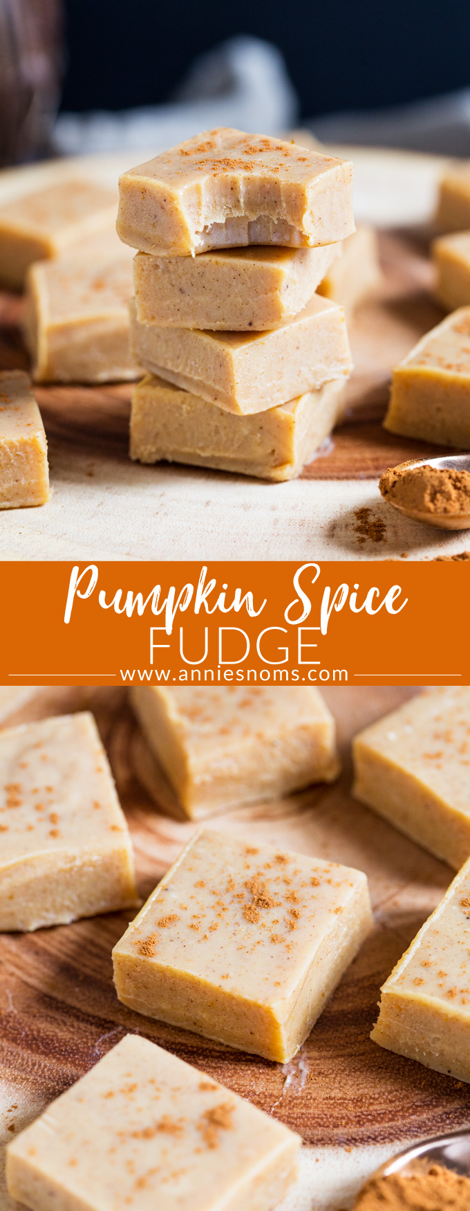 Pumpkin Spice Fudge - Annie's Noms