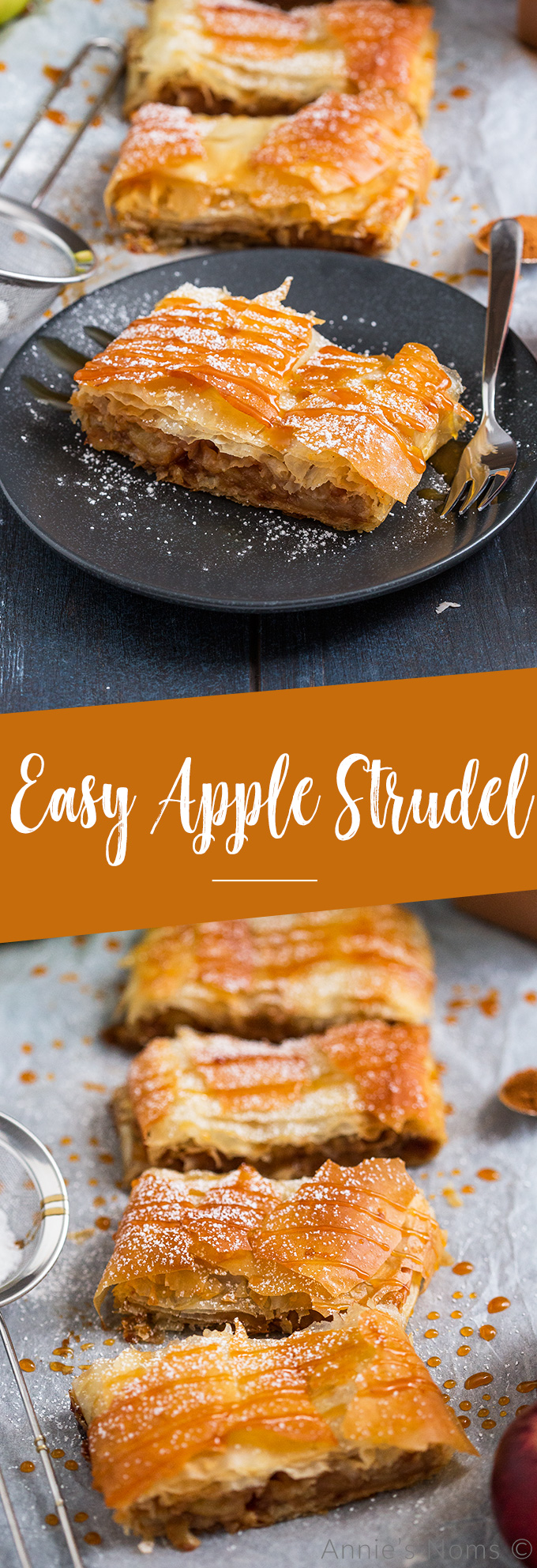 Easy Apple Strudel - Annie's Noms
